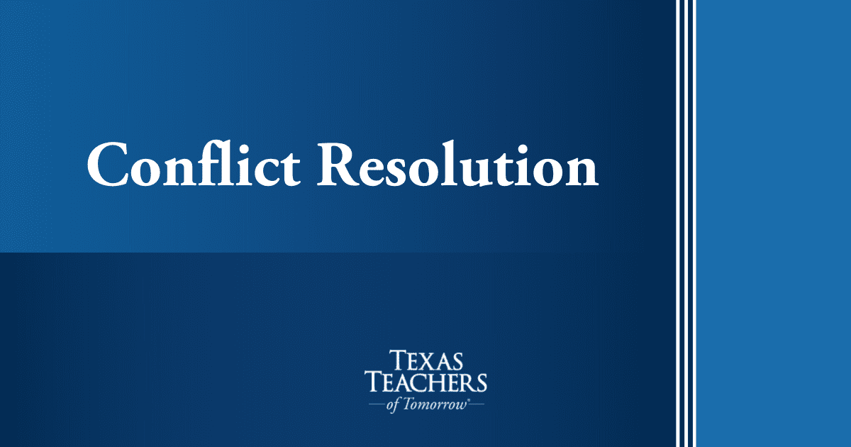 Conflict Resolution | Formal Complaint Policy for EPPs